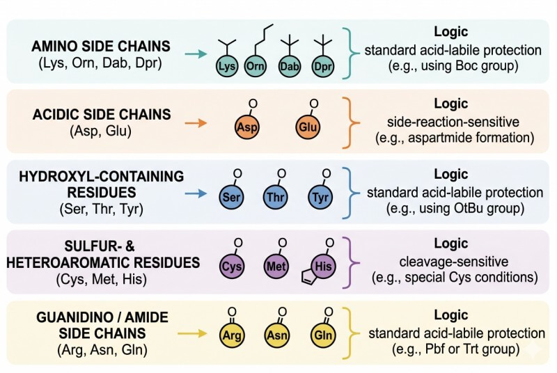 Fmoc Side-Chain Protecting Groups Selection Guide - BOC Sciences