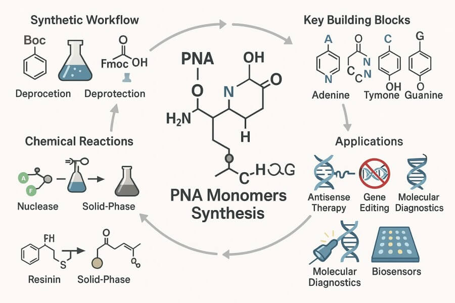 PNA Monomers Synthesis Services - BOC Sciences