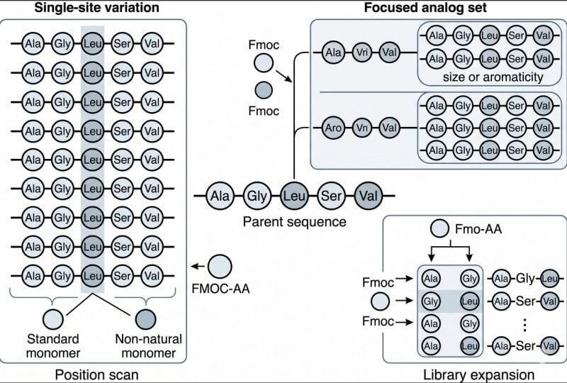Fmoc-Amino Acids in Peptide Library Design and SAR Studies - BOC Sciences